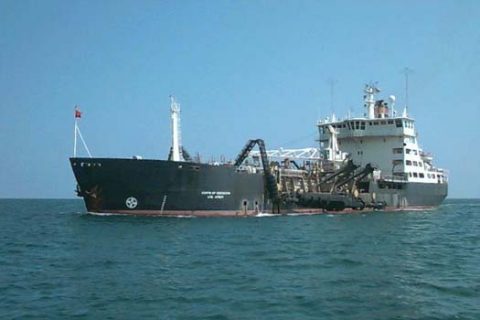 Dredge Wheeler - Bridgedeck